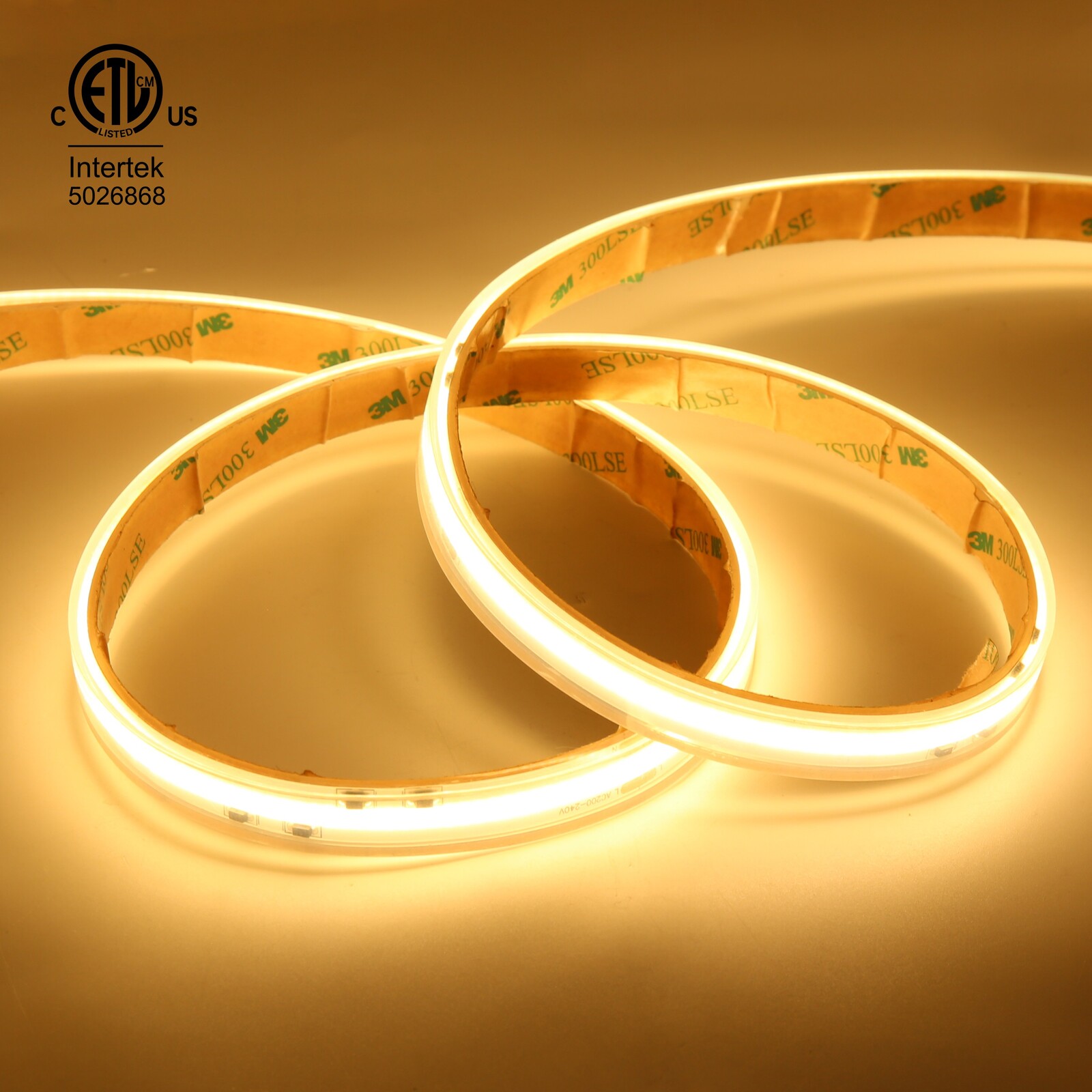 LED pásek COB PROFI na 230V | 15W | IP67 | 17cm segment | 12MM ...